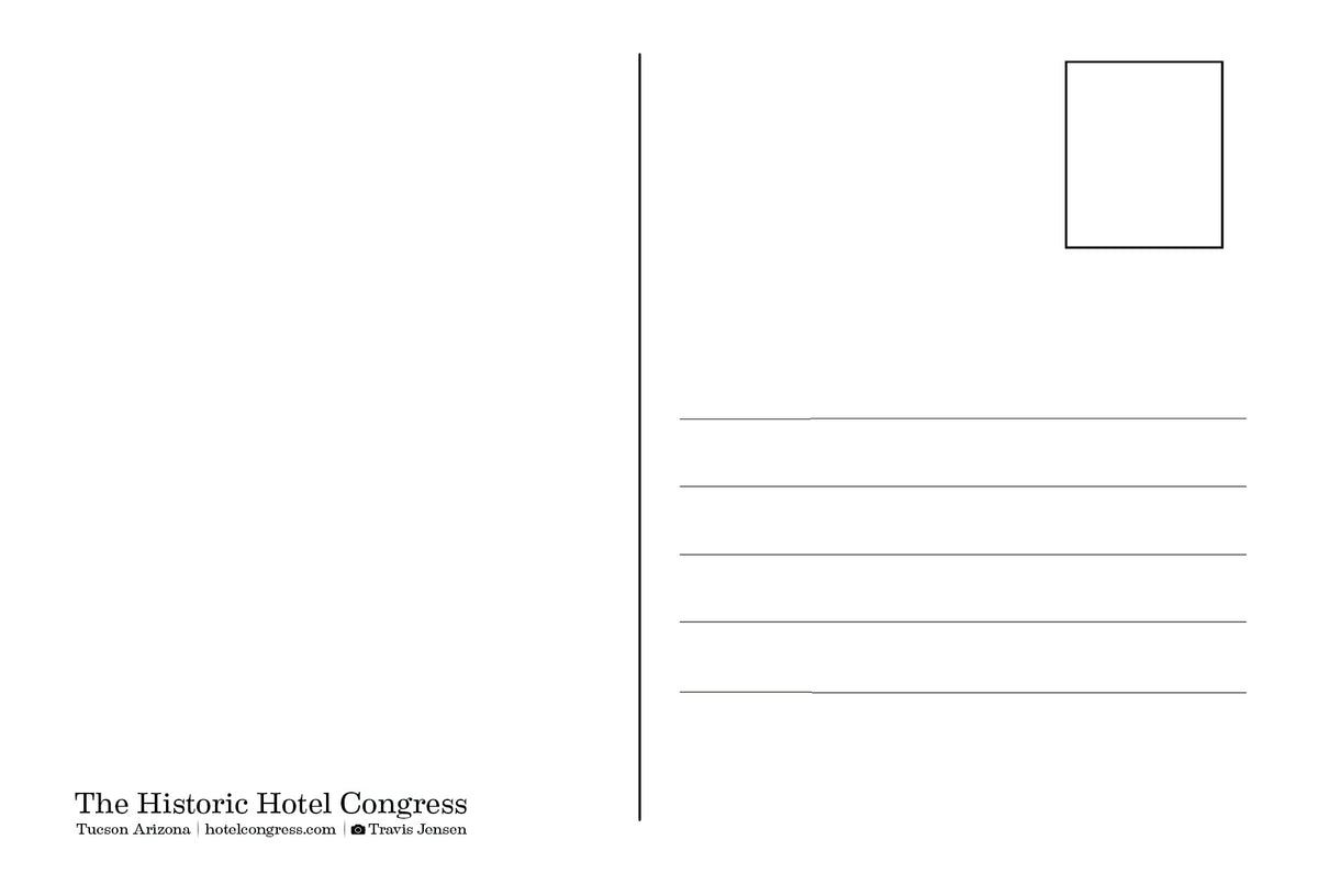 HC "Blue Sky" Postcard - 123 – Hotel Congress