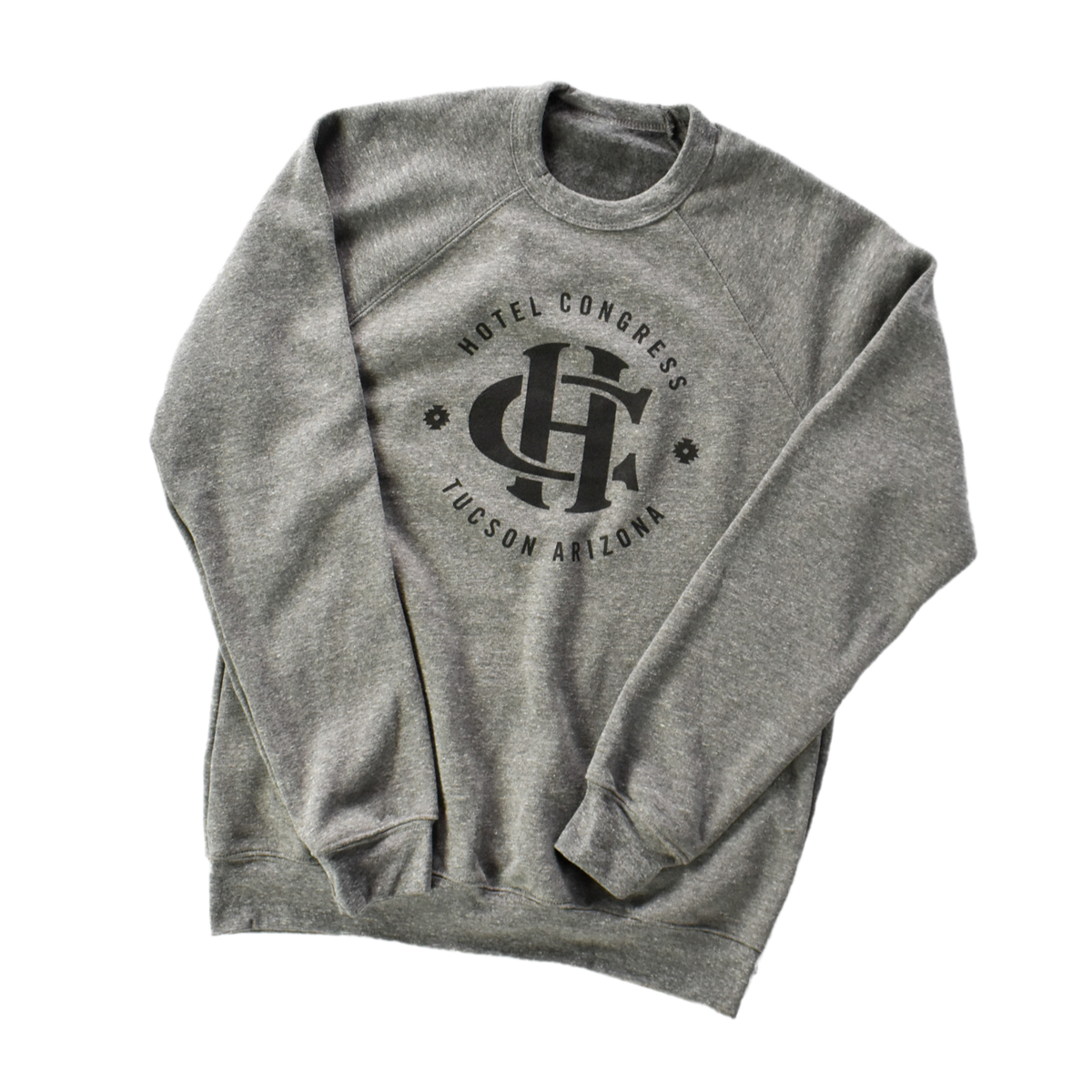 Grey HC Crew Neck Sweatshirt – Hotel Congress